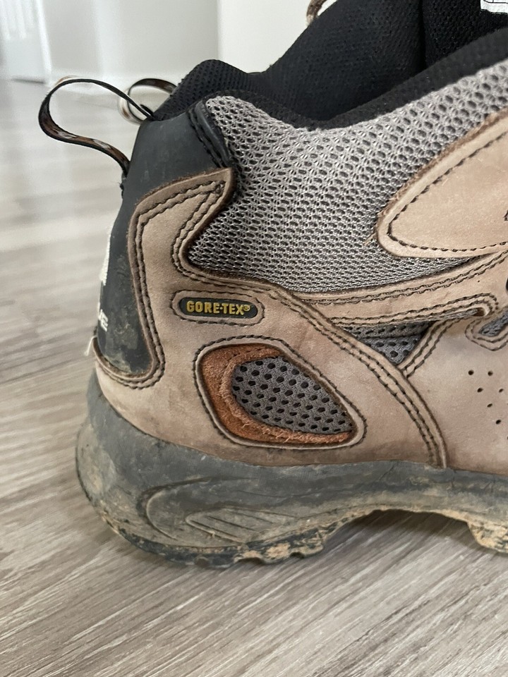 Vasque Mens Breeze Gore-Tex GTX Trail Hiking Boots Brown 7466 Leather ...