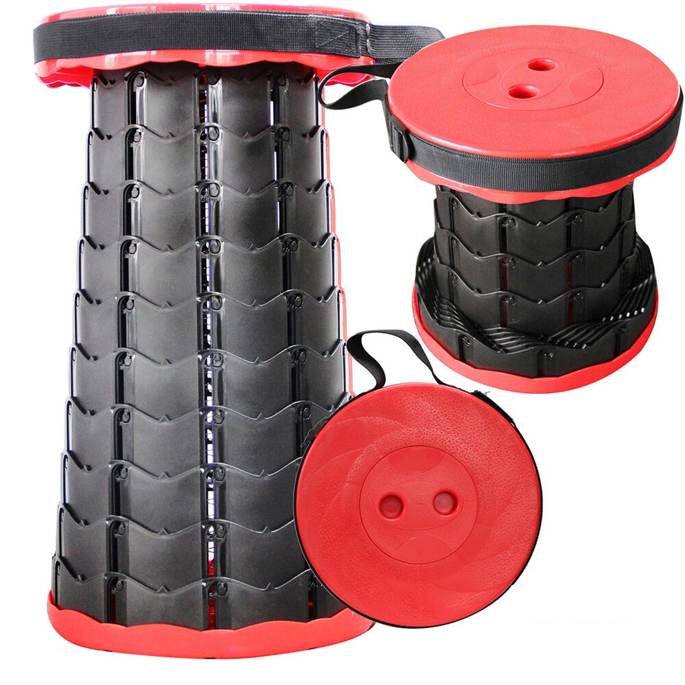 Outdoor Furniture Retractable Stool Chairs Portable Stool Lounge ...