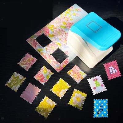 Postage Stamp Punch Shape Paper Craft Hole Punch Portable ...