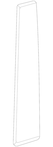 Genuine Nissan Front Applique 822D2-6RA0B | eBay