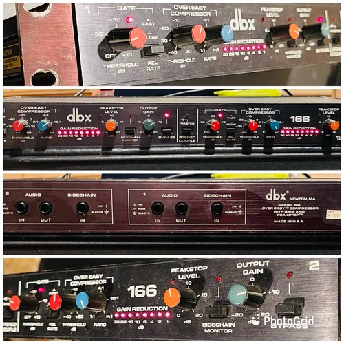dbx 166 Dual Channel Compressor/Gate | eBay