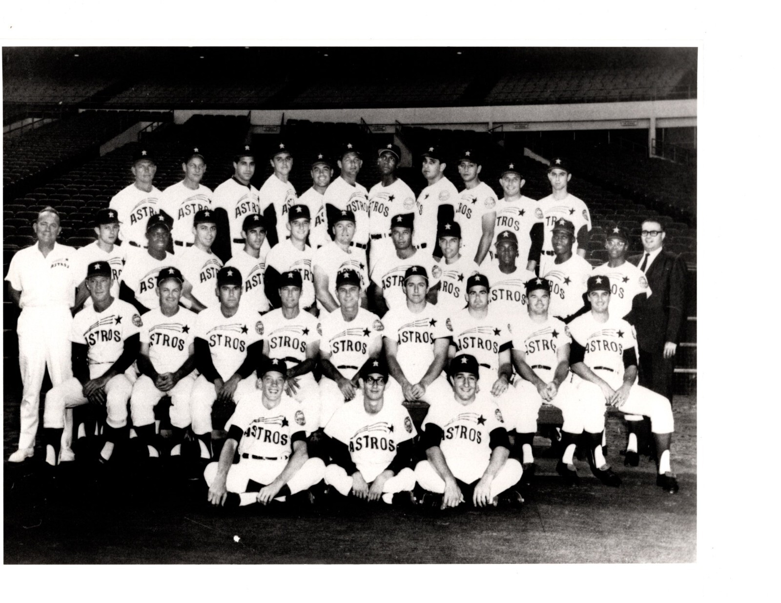 1967 HOUSTON ASTROS 8X10 TEAM PHOTO STAUB WYNN RADER BASEBALL TEXAS USA ...