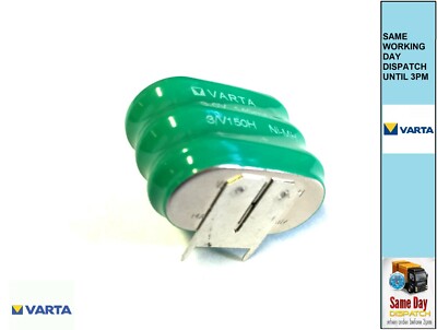 VARTA 3.6V 150mAh PCB Mount Memory Protection Battery - 55615603059 | eBay