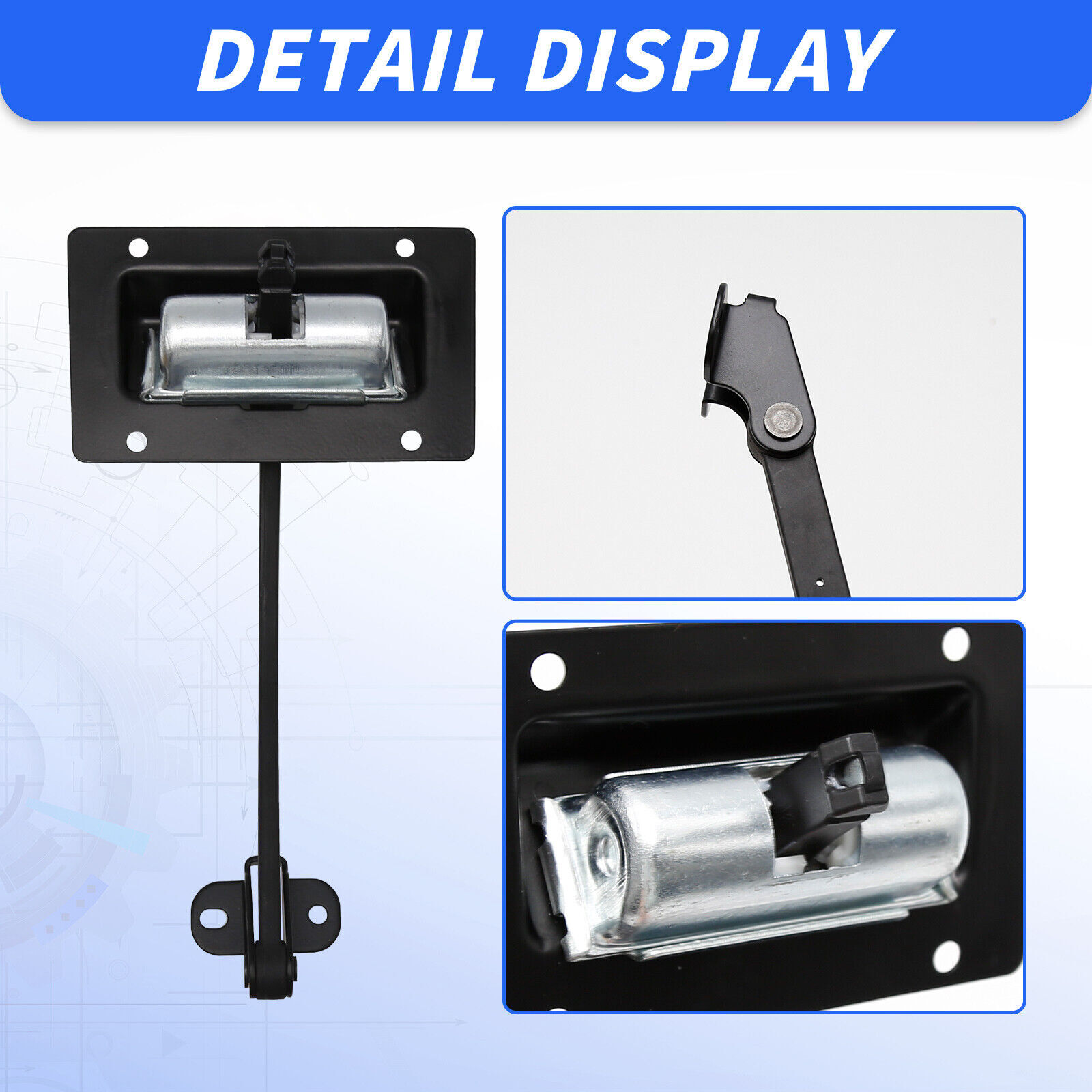 Rear Door Gate/Tailgate Check Strap Retaining Arm For Jeep Wrangler JK ...