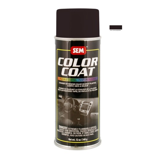 SEM Color Coat System 15023 Cordovan Brown Aerosol Vinyl Spray Paint ...