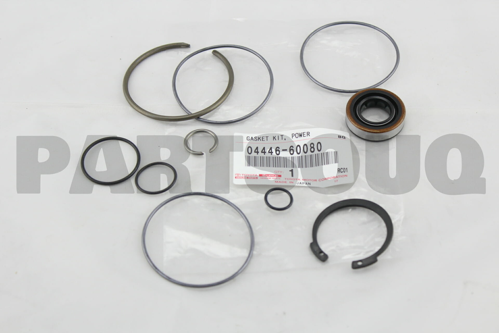 0444660080 Genuine Toyota GASKET KIT, POWER STEERING PUMP 04446-60080 ...