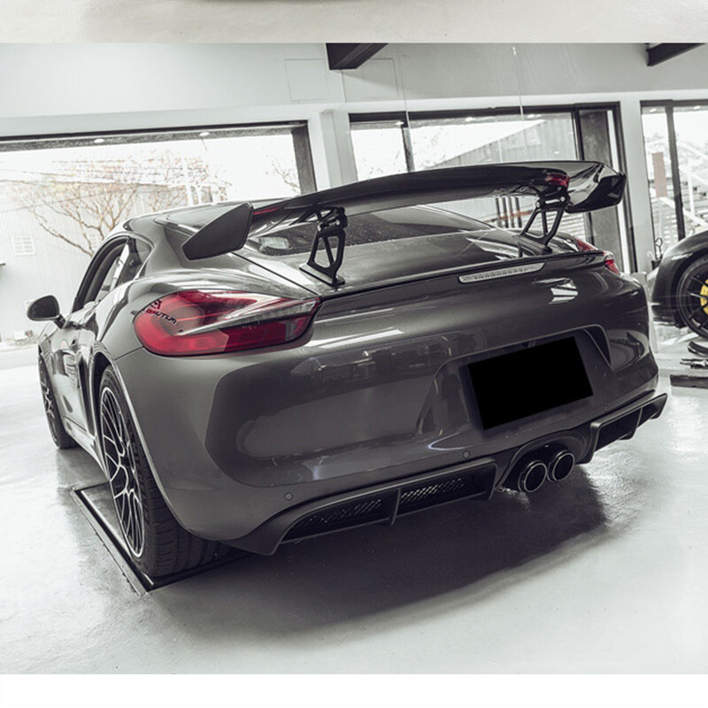For Porsche Cayman Boxster 981 718 987 998 911 GT4 Rear Trunk Spoiler ...