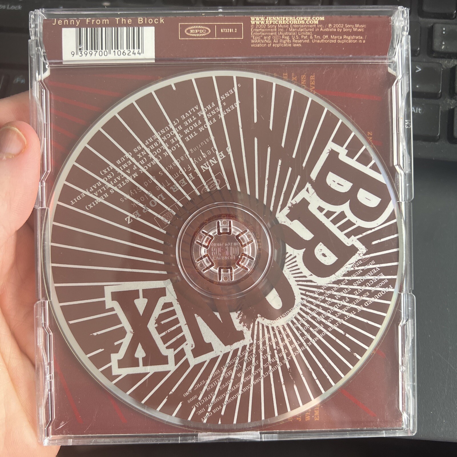 Jennifer Lopez - Jenny From The Block - CD Single | eBay