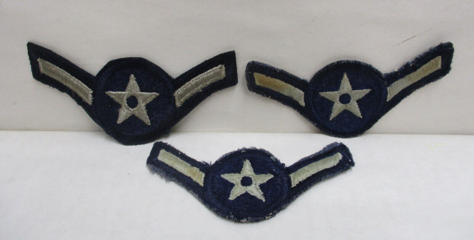 Lot of 3 Vintage United States Air Force USAF Patches E2 Airman Stripes ...