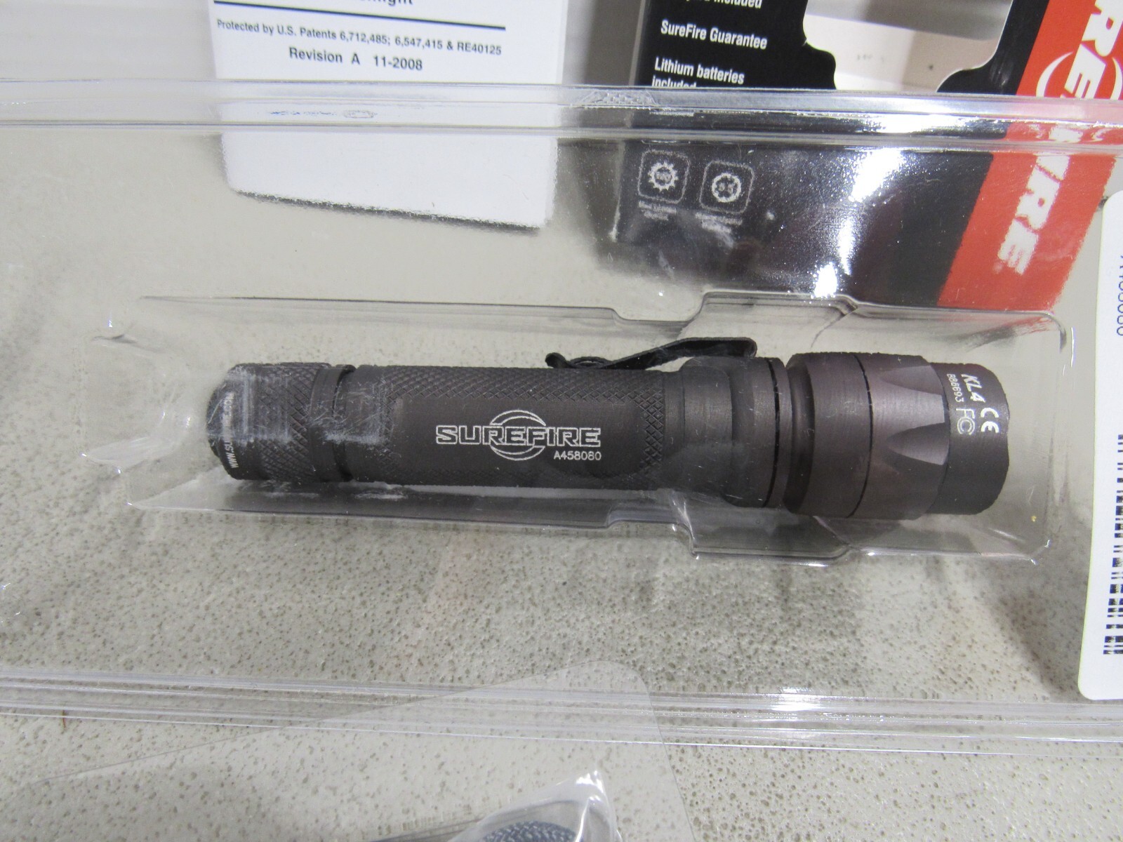 Surefire L4 Lumamax LED Flashlight w/ Lanyard NOS L4-HA-WH | eBay