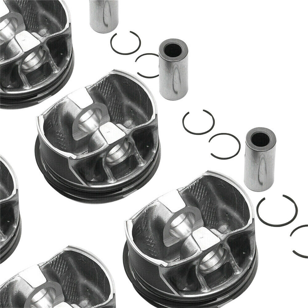 6PCS Engine Pistons Rings Φ88mm For Mercedes-Benz W205 W212 X166 E400 ...