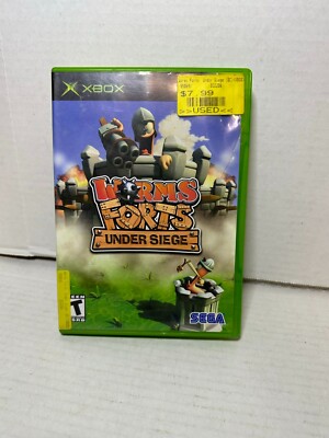 Worms Forts: Under Siege (Microsoft Xbox, 2005) used Tested 10086640557 ...
