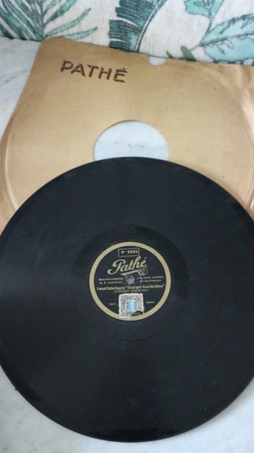 Disque vinyle lp 80t PATHE 9665 YOUMANS tea for two - i want to be ...