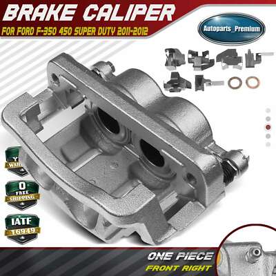 Disc Brake Caliper w/Bracket for Ford F-350 450 Super Duty 2011-2012 ...