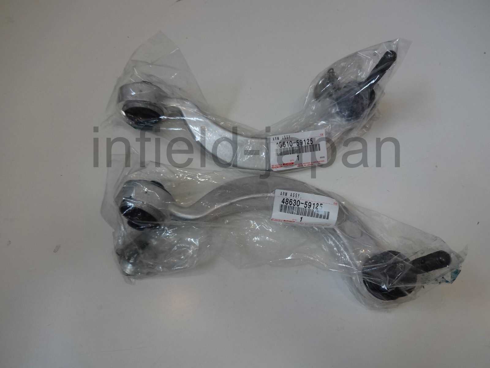 Genuine Toyota Front Suspension Upper Arm Assy Set 48610-59125 / 48630 ...