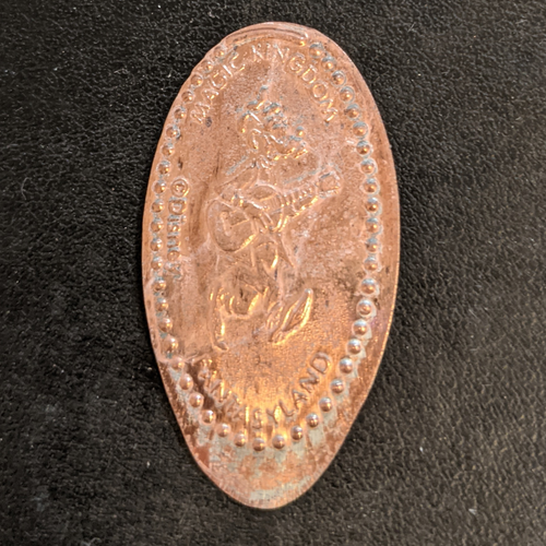 Disney Magic Kingdom Fantasyland - Press Coin Elongated Penny Souvenir ...