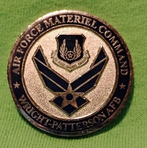 WRIGHT-PATTERSON AFB. AIR FORCE MATERIEL COMMAND CHALLENGE COIN | eBay