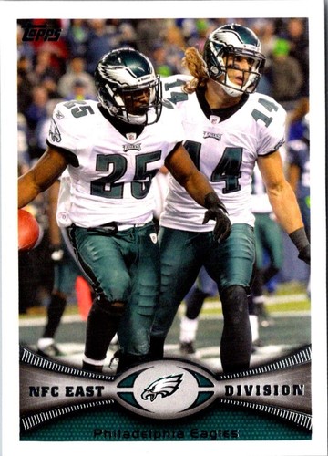 2012 Topps Philadelphia Eagles: LeSean McCoy/Riley Cooper Football Card ...