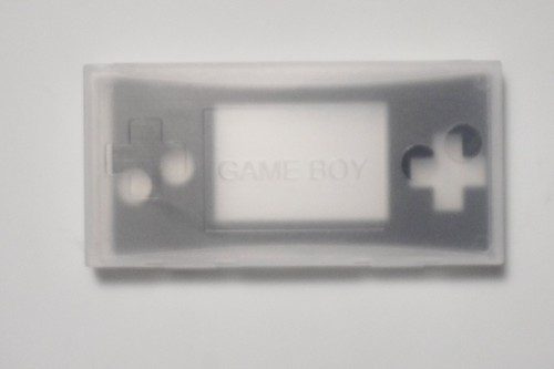 Game Boy Micro OEM Screen lens faceplate black color console used | eBay