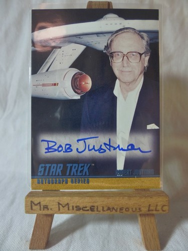 Star Trek The Original Series season 1 autograph A6 Robert Justman | eBay