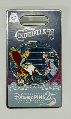 👑2025 Disney Parks Cinderella 75th Anniversary Grand Duke Pin LR 👑 | eBay
