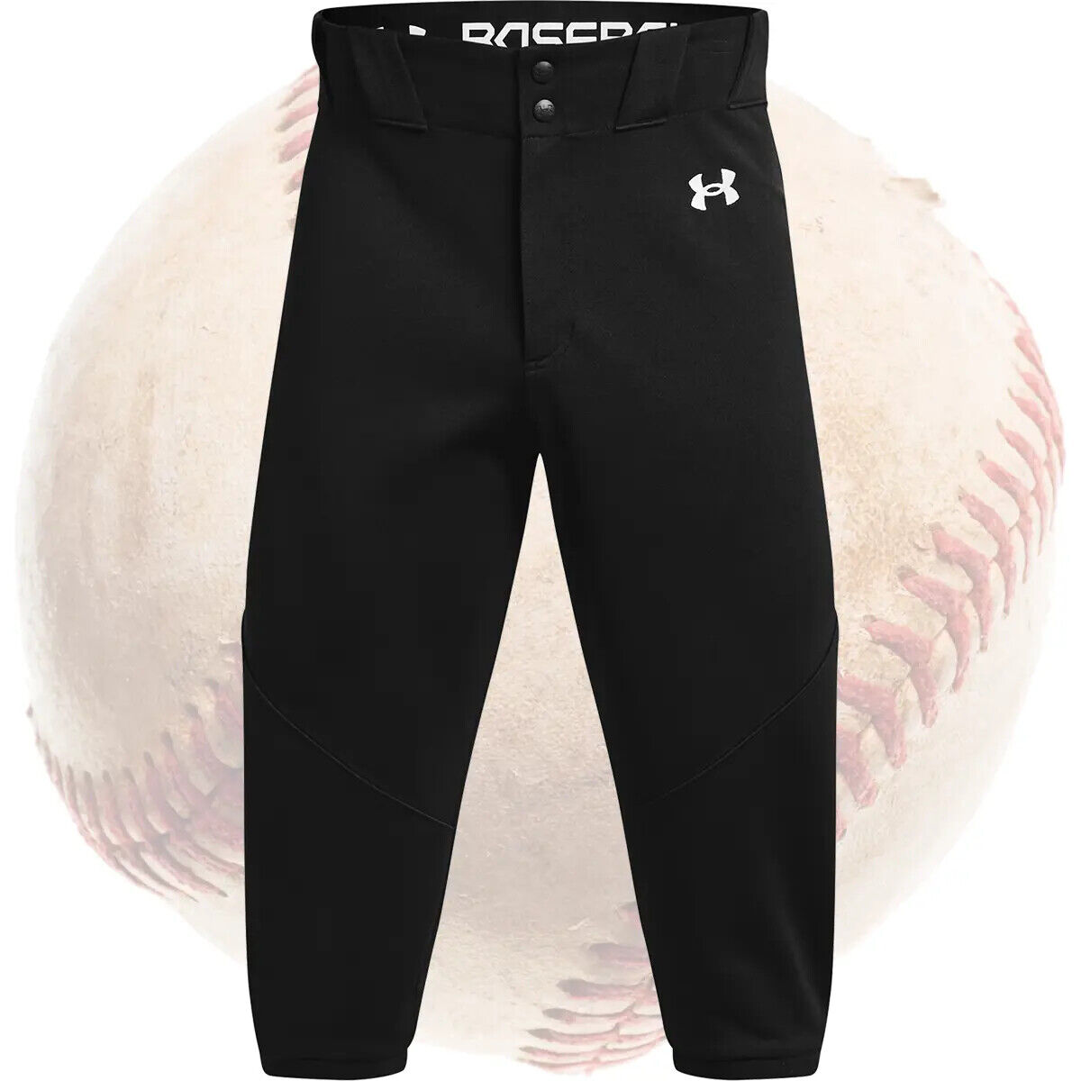 Under Armour Utility Knicker Mens Baseball Pants - White Under Armour Utility Knicker Mens Baseball Pants - White
