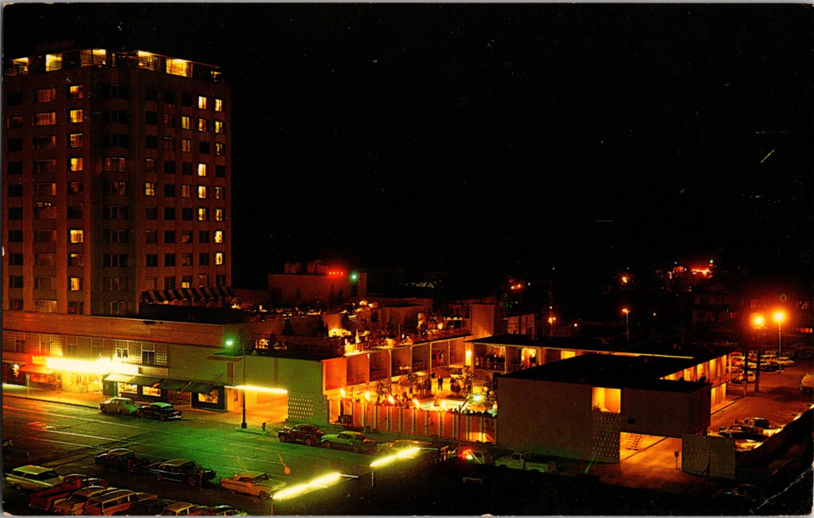 Vintage Postcard Chinook Motel & Tower, Yakima, Washington's Sunshite ...