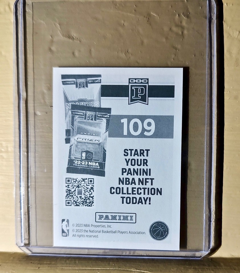 2023-24 Bogdan Bogdanović Panini NBA Basketball #109 Sticker Atlanta ...