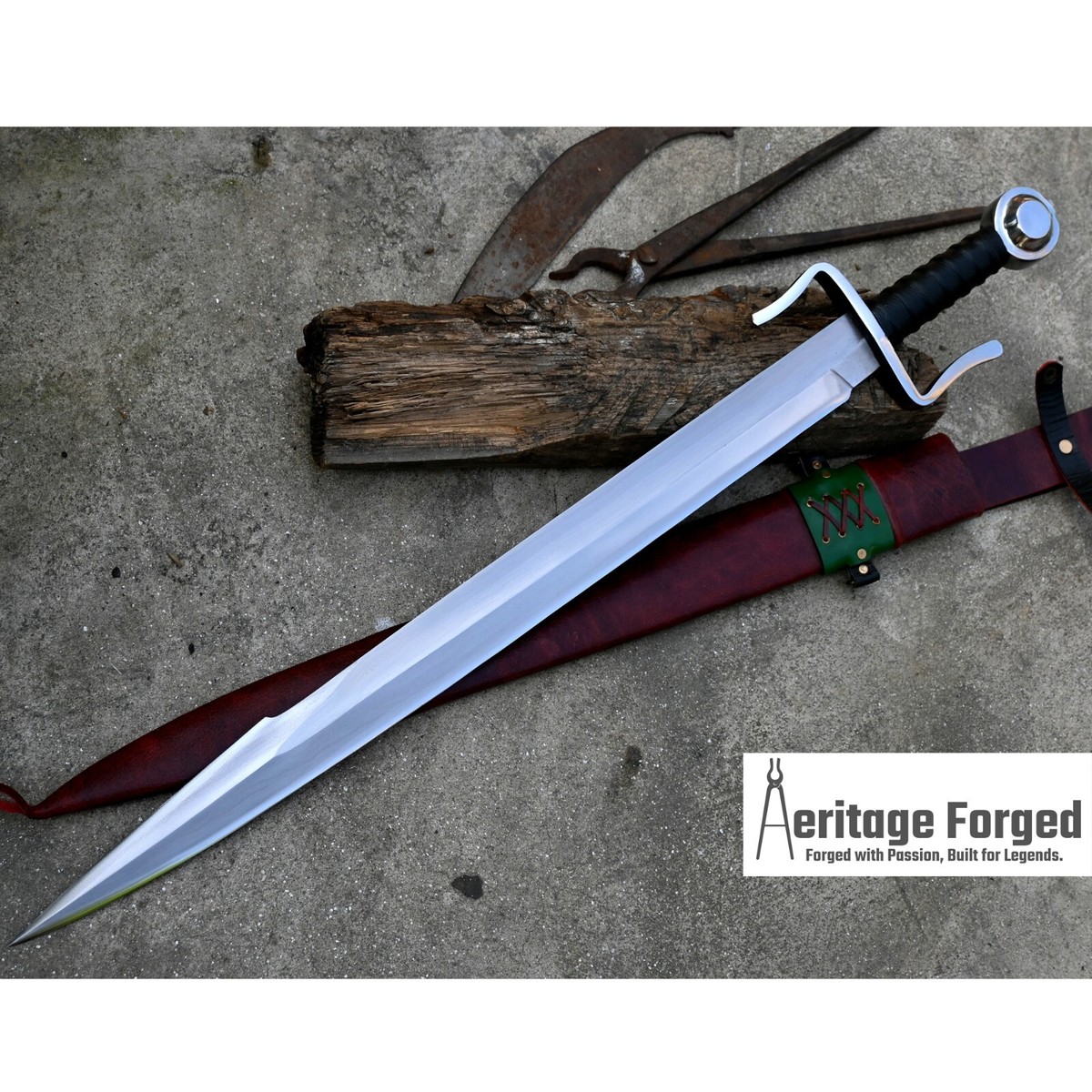 Cleaver Falchion Sword 26 Inches Falchion Sword Custom