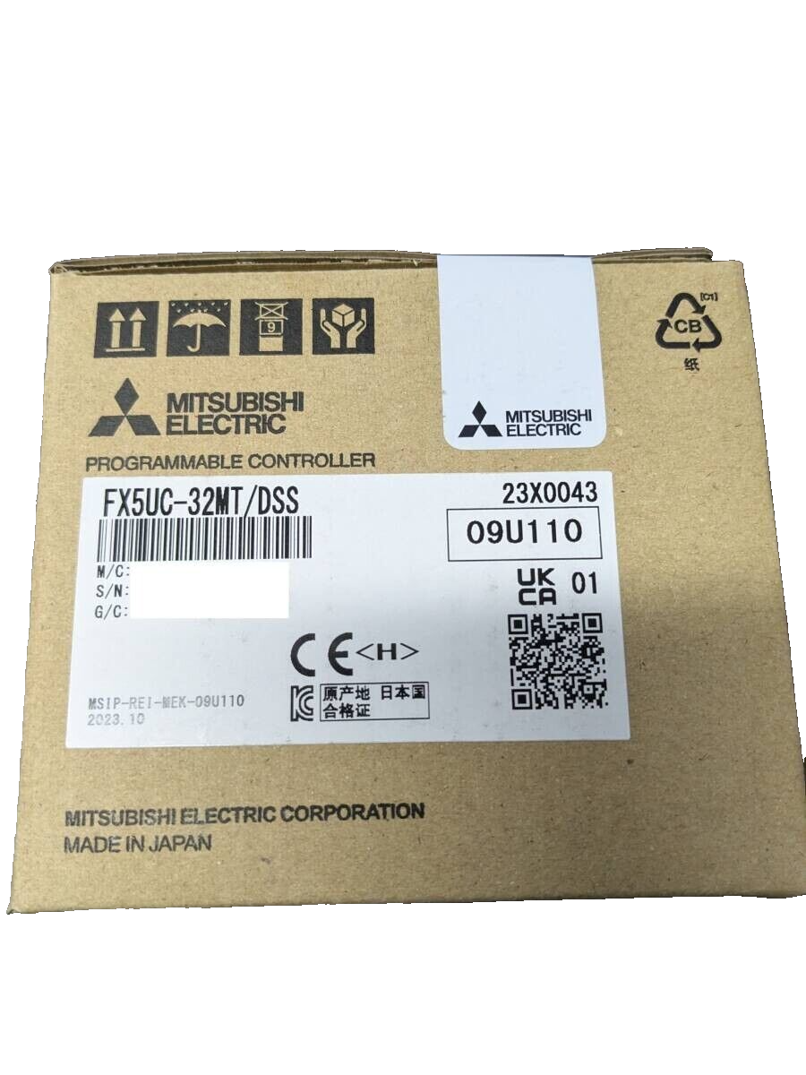 Mitsubishi FX5UC-32MT/DSS MELSEC iQ-F FX5UC Series CPU Unit Mitsubishi FX5UC-32MT/DSS MELSEC iQ-F FX5UC Series CPU Unit