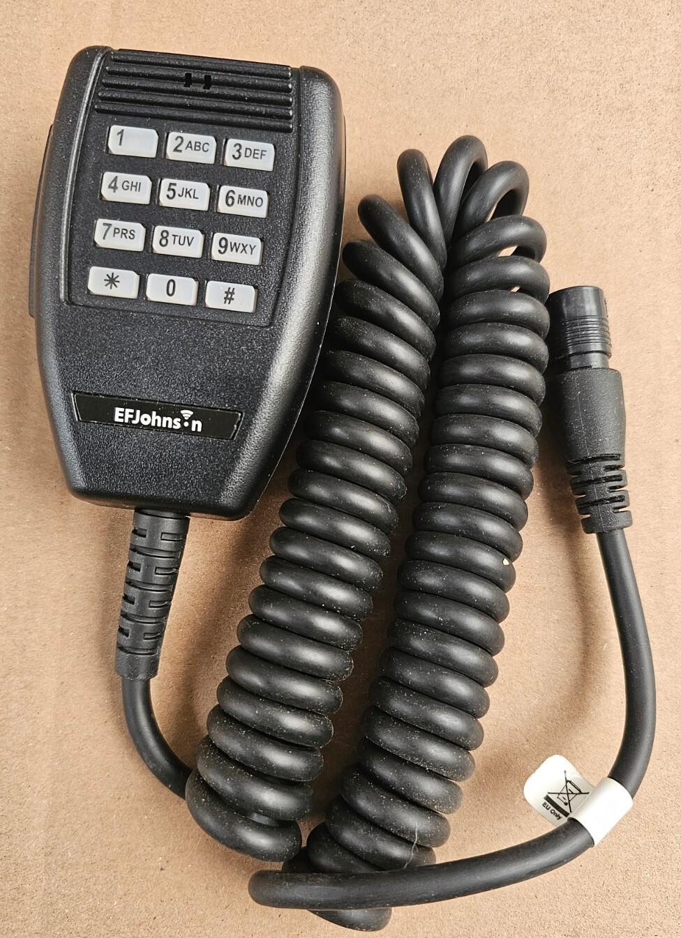 EF JOHNSON Digital Keypad Microphone 13-pin / 589-0016-03603 | eBay