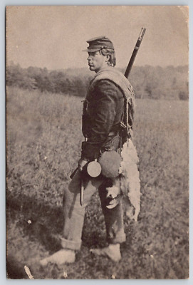 Historical Impressions Civil War Confederate The Rebel Forager Postcard ...