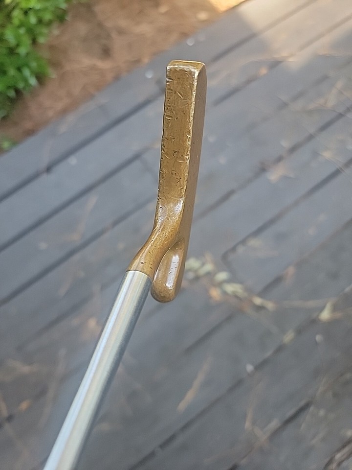 Vintage Acushnet Bullseye Putter All Original Leather Grip O-Set 0S M5 ...