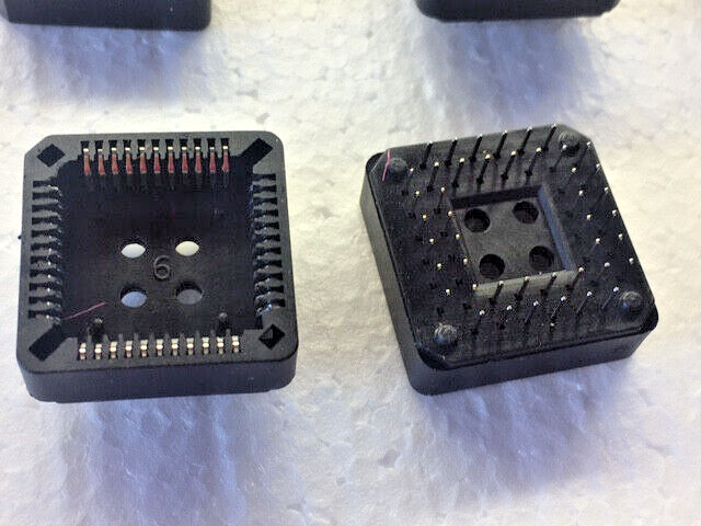 9pcs PLCC44 44 Pin 44Pin DIP IC Socket Adapter PLCC Converter New | eBay