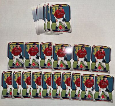 (50) Justin Riemer 2023 1st Bowman Draft Boston Red Sox BD-182 50 Card ...