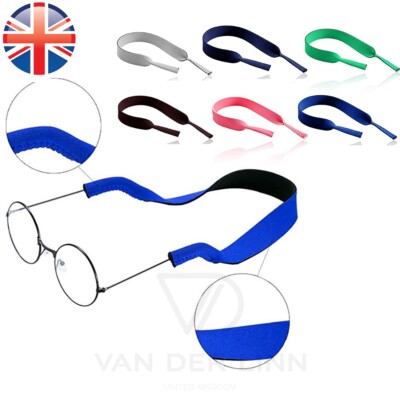VAN DER LINN NEOPRENE Glasses Lanyard Cord Strap Watersports Eyewear ...