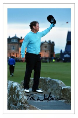 TOM WATSON GOLF SIGNED AUTOGRAPH PHOTO THE OPEN FINAL APPEARANCE | eBay UK