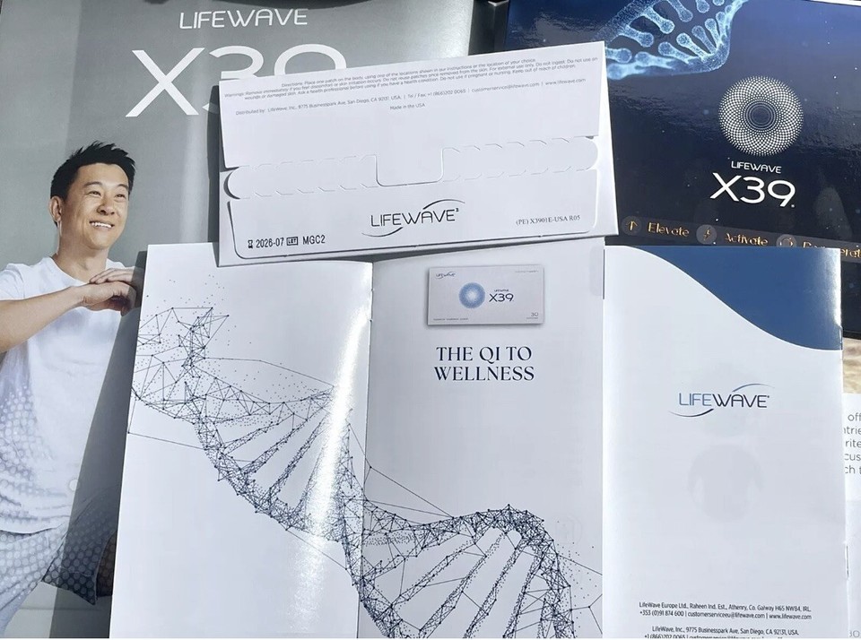 LifeWave X39 Patch Elevate Activate Regenerate-30 Patches- Newest Brand ...