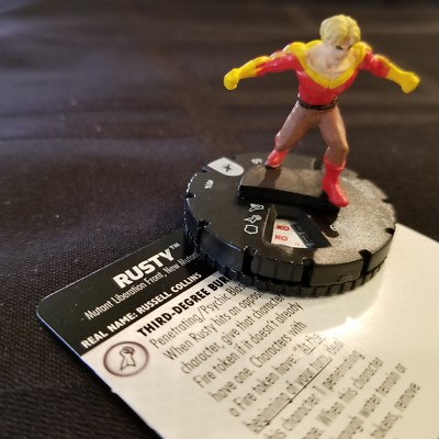 RUSTY - 014 Common - X-Men Xavier's School Heroclix Set #14 | eBay