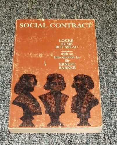Social Contract Locke Hume Rousseau | eBay