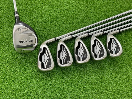 Callaway Golf STRATA ULTIMATE Hybrid Iron Set 5H 6 8 9 PW SW Right ...