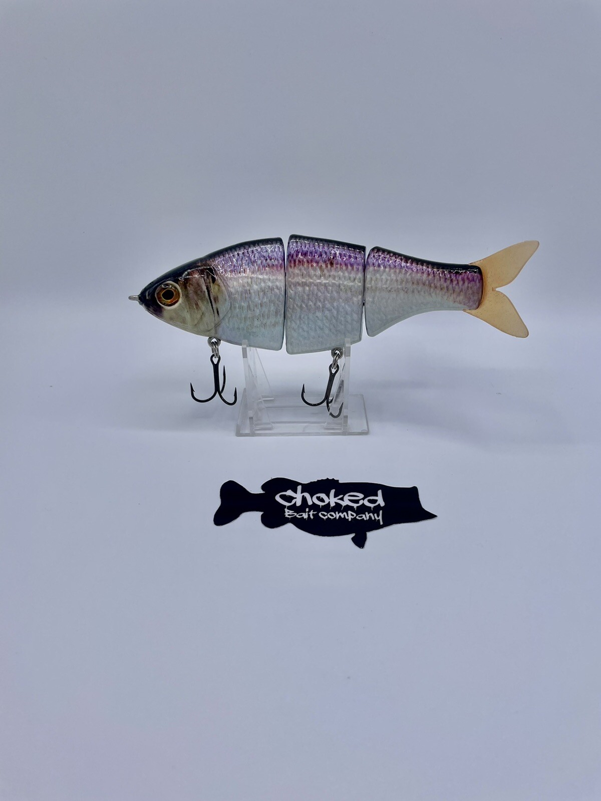 Choked Custom Swimbaits Shad Sinking Swimbait 1/1 Ultra Rare | eBay