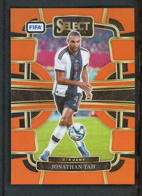 2023-24 JONATHAN TAH 18/49 PANINI SELECT FIFA TERRACE ORANGE | eBay