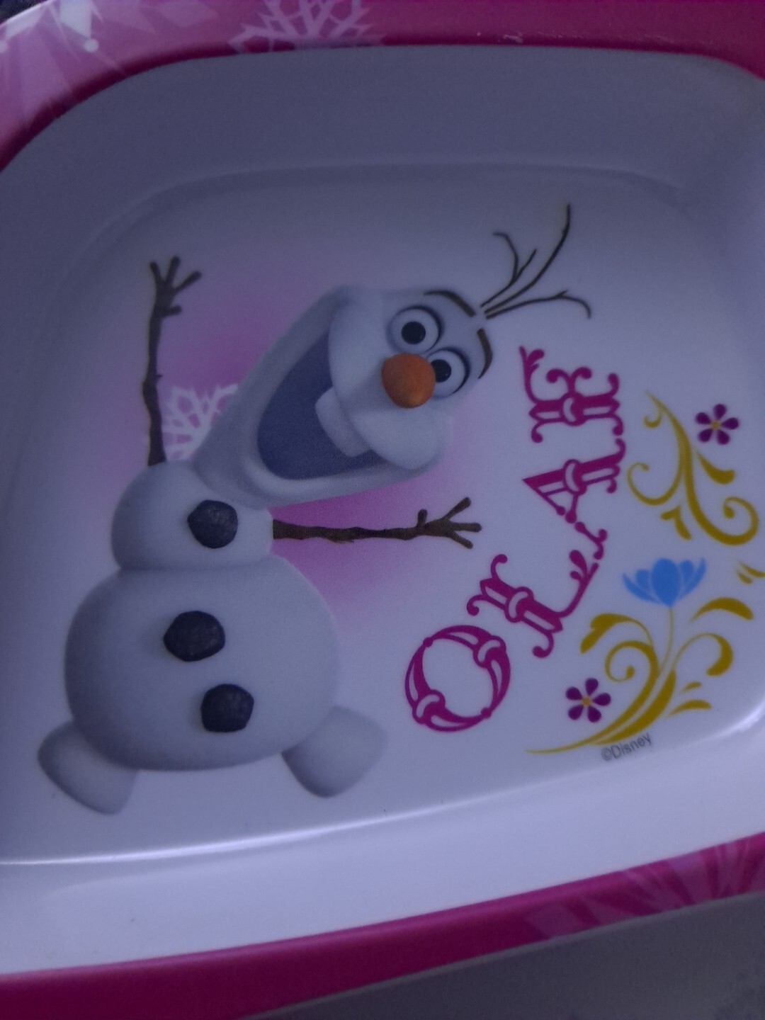 Disney Frozen Mealtime Set 3 pc Divided Plate Bowl Cup Zak Anna Elsa ...