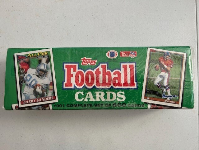 1991 Topps Football Complete Set 660 Cards FACTORY SEALED | eBay