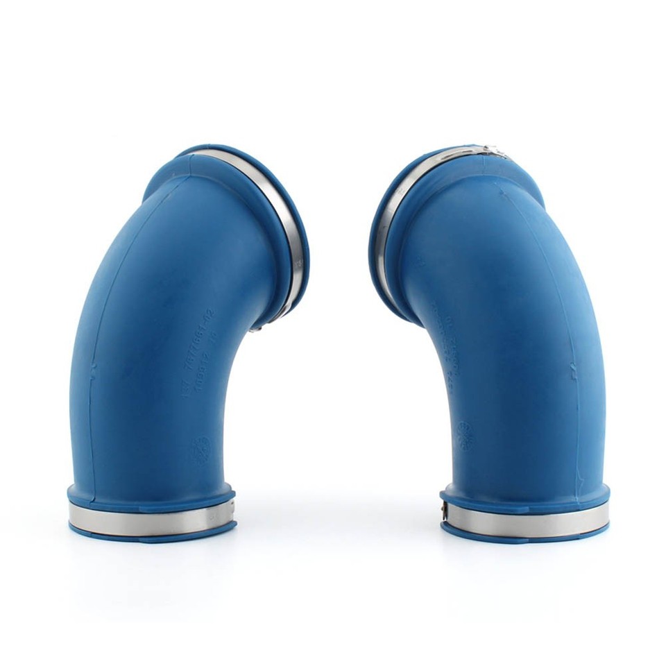 Blue L&R Air Intake Manifold Boot Duct Pipe For BMW R1200 R RT ST ...
