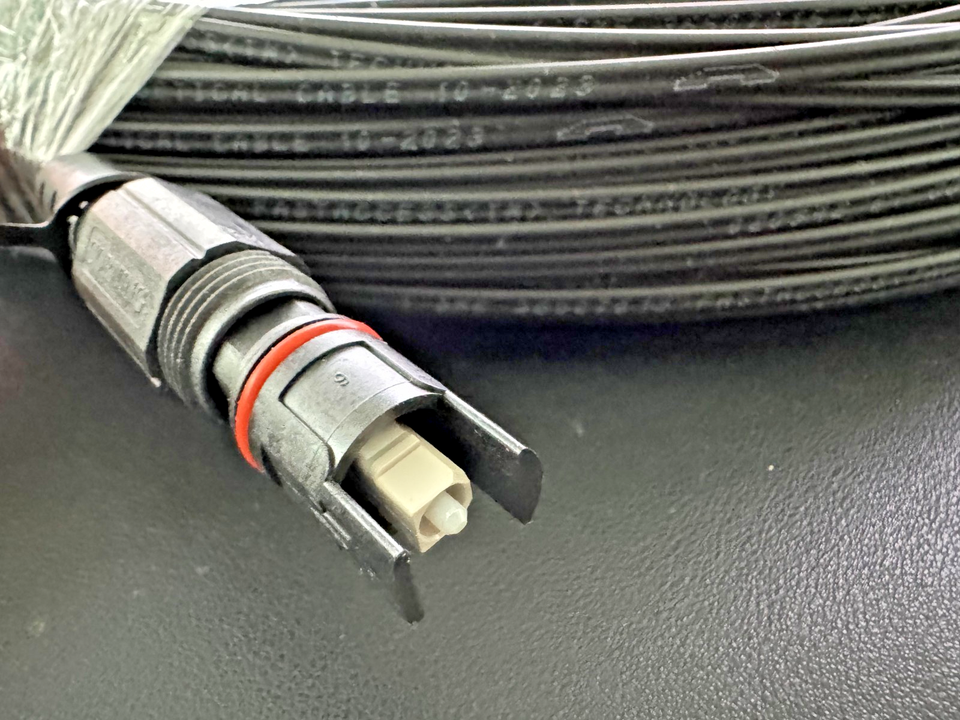 500ft Corning Flat Fiber Optic Drop Cable - 434401EB4R3500F F1 SCAOPT ...