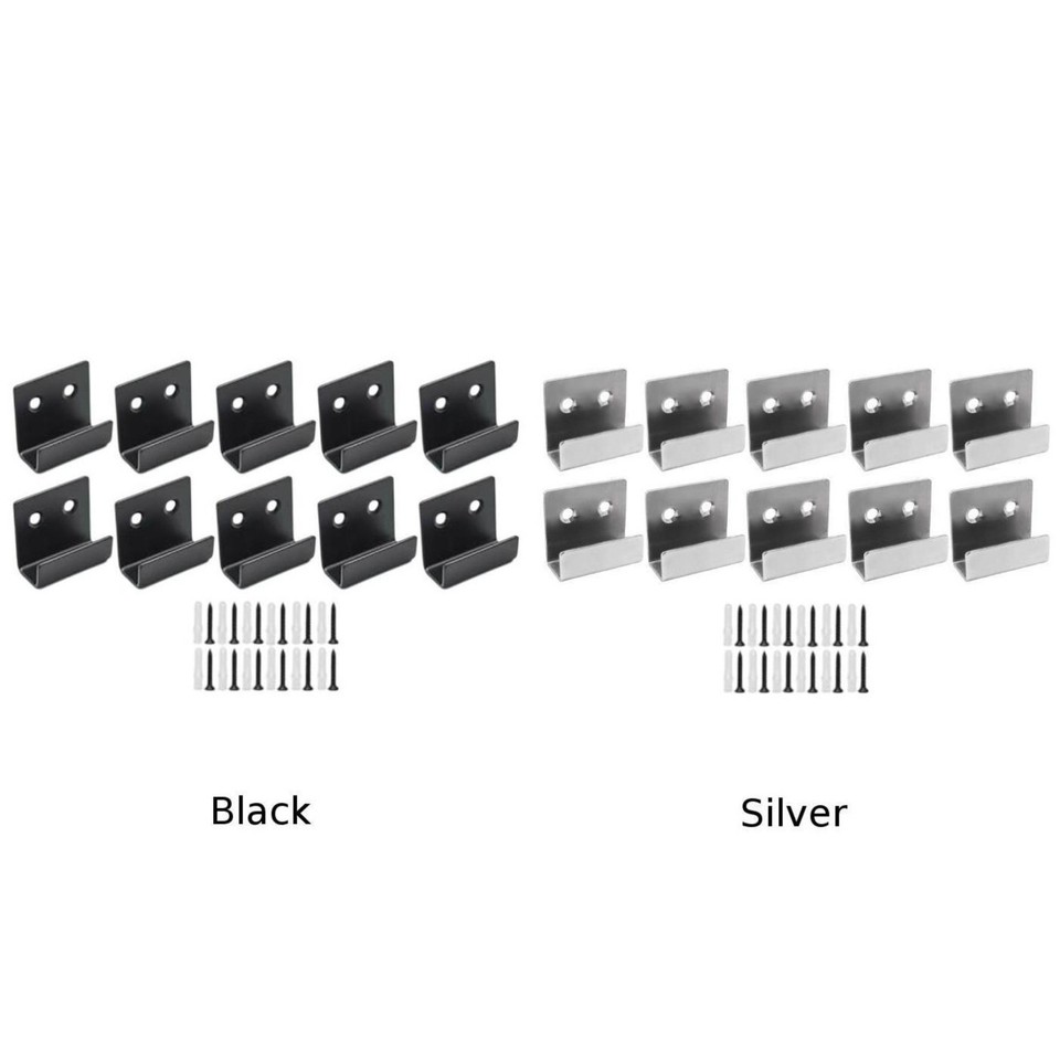 10 Heavy Duty Stainless Steel Mirror Clips Perfect for Home Decor ...
