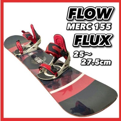 Flow Merc Double Camber Snowboard Set Recommended For Beginners And ...
