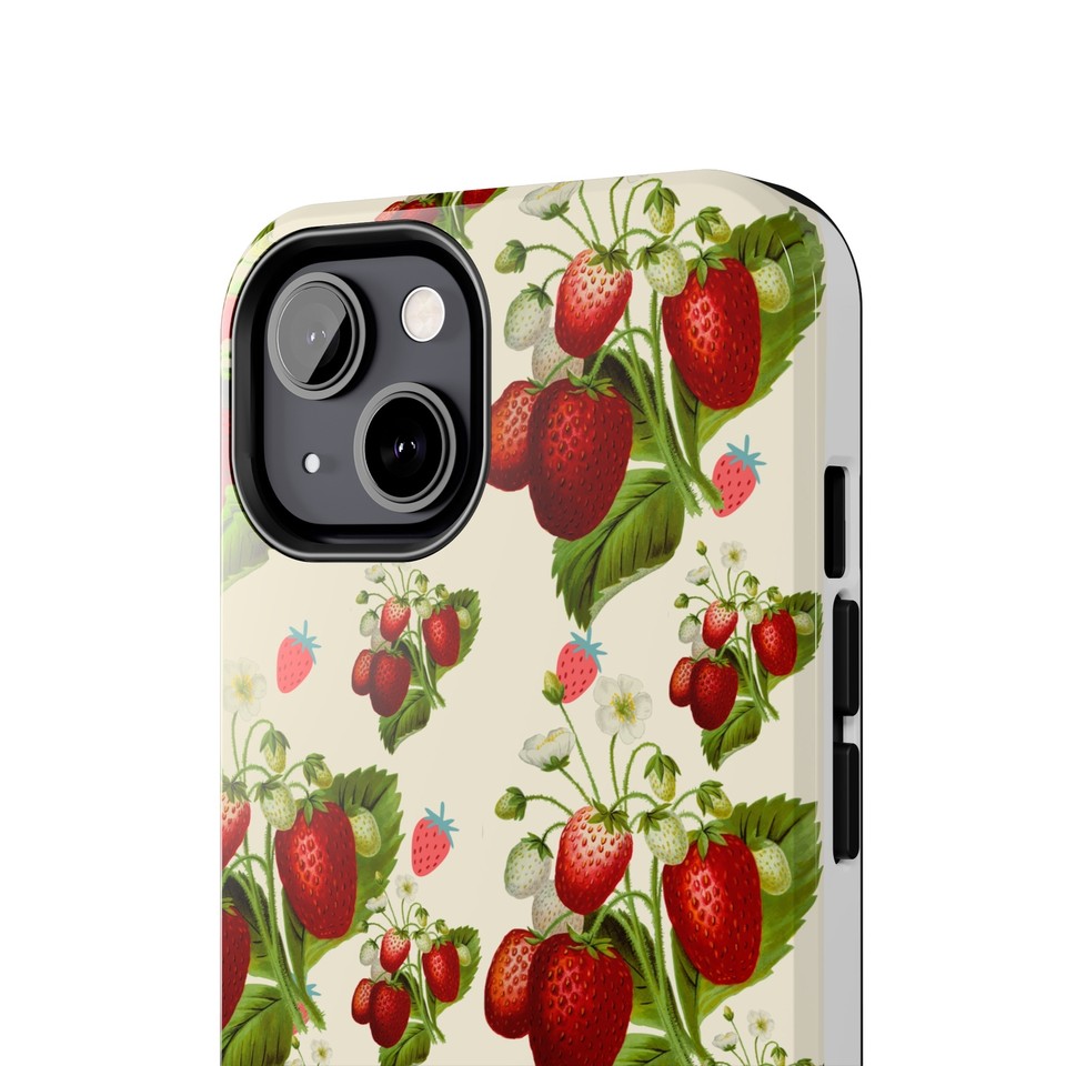 Cute Strawberry Phone Case, Summer Phone Case, Fruit Phone Case, Mom ...